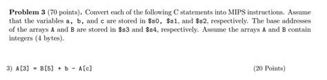 Solved Problem 3 70 Points Convert Each Of The Following