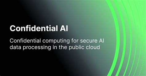 confidential ai whitepaper edgeless systems