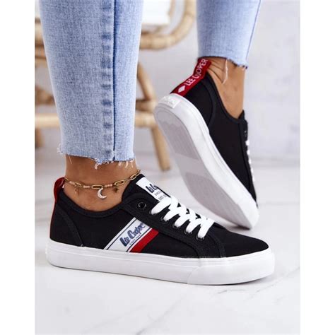 Женские кеды низкие Lee Cooper LCW-22-31-0832L 38 Черные (5904292104338 ...