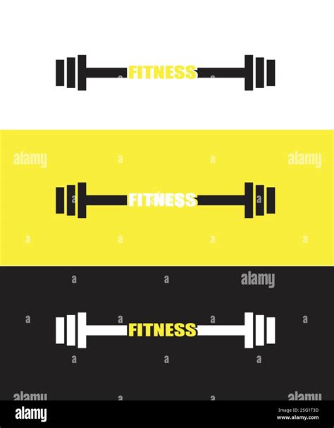 Gym Fitness Logo Design Vector Physical Exercise Fitness Logo Stock