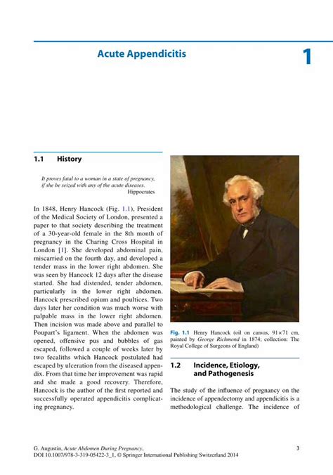 Pdf Acute Abdomen During Pregnancy Acute Appendicitis Dokumentips