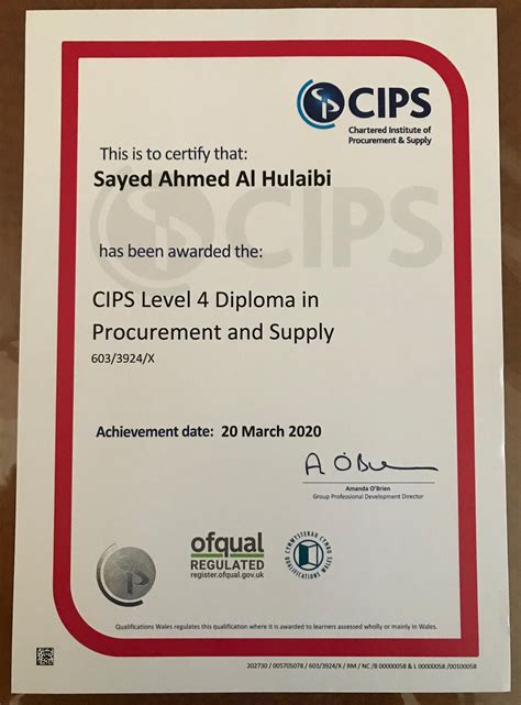 A New Achievement The Certificate Is Finally Here After Passing 6