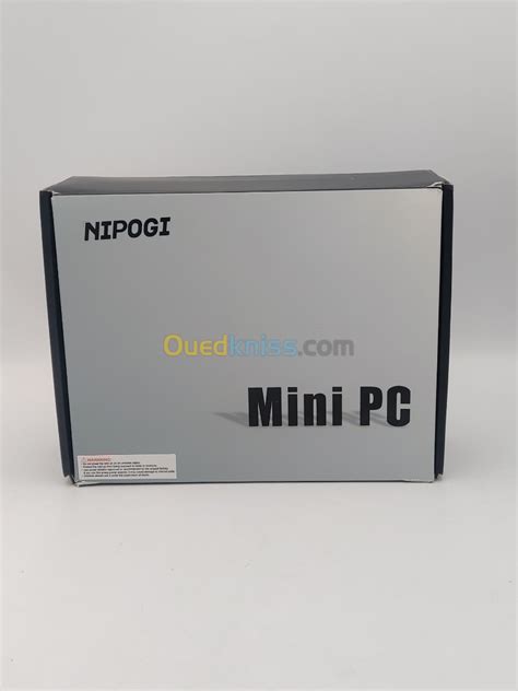 NIPOGI Mini PC Ryzen 5 5500U 16 Go DDR4 512 Go SSD AMD Radeon Graphics 7 Alger Algérie