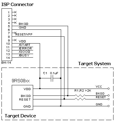 AS ISP CABLE Standard ISP Cable For ChipProg ISP Programmer