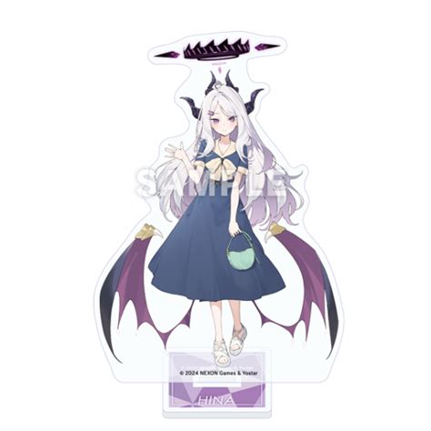 [24년 11월 발매] 블루 아카이브 편의점 콜라보 공식 아크릴 스탠드 히나 ~24 08 25 도키도키굿즈