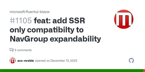 Feat Add Ssr Only Compatibilty To Navgroup Expandability Issue