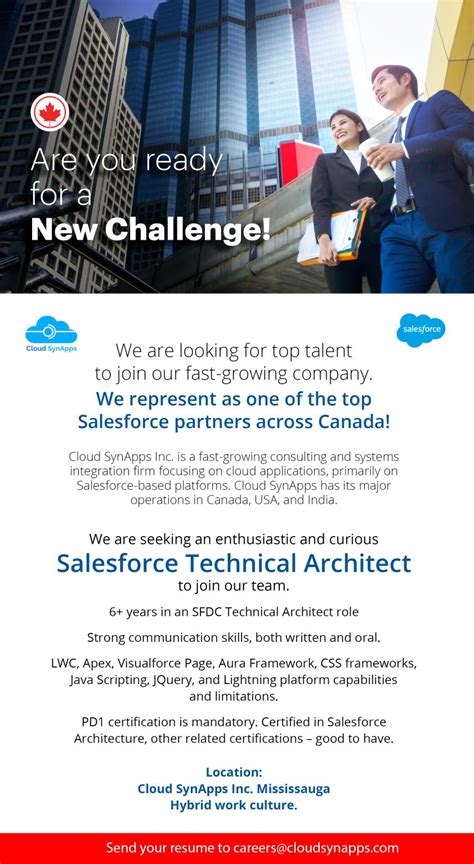 Cloud Synapps Inc On Linkedin Salesforce Cloudsynapps Csa Hiring Hiringnow…