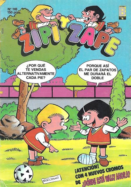 Aquellos Inolvidables Tebeos Zipi Zape Zipi Y Zape Nº 118 Ediciones B Escaneo Inédito