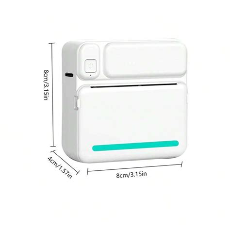 mini thermodrucker bt taschendrucke tragbarer tintenloser aufkleber