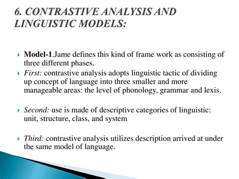 Ppt Contrastive Analysis Powerpoint Presentation Free Download Id