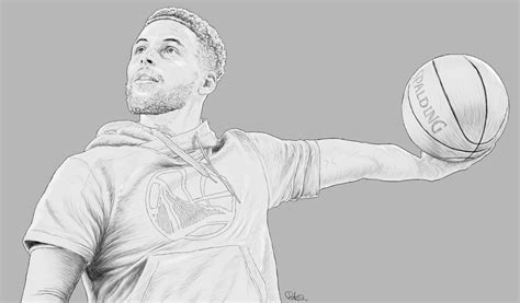Drawings Of Steph Curry Drawing Tips Guide