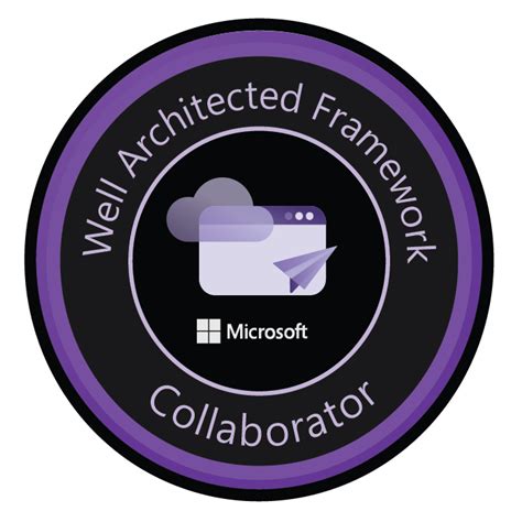 Collaborator Well Architected Framework Credly