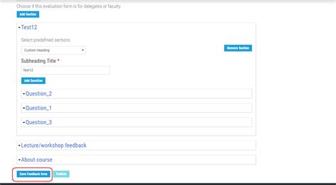 How To Create A Feedback Or Evaluation Form BookCPD
