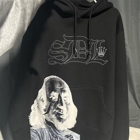 Black Sdl Skysdalimit Hoodie Size Medium No Depop