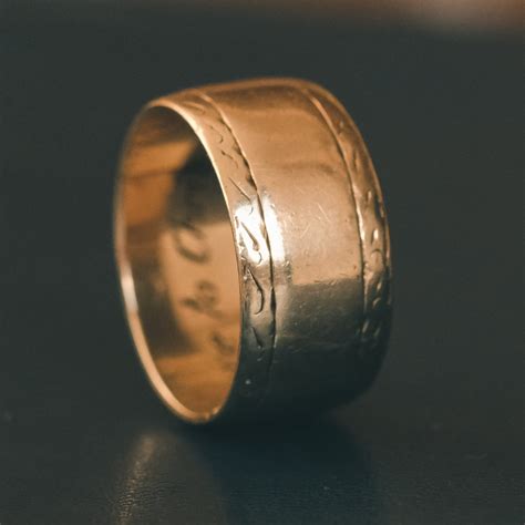 1980s Chris And Barry Ring Extra Thicc Lost Owl Jewelry