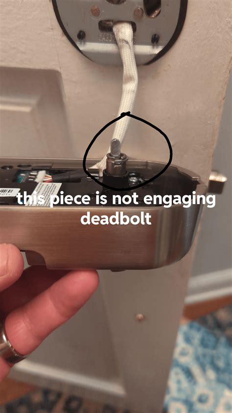 Nest Yale Lock Cambar Not Engaging Rnest