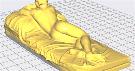 Naked Girl in Bed por Onur Yıldırım Descargar modelo STL gratuito