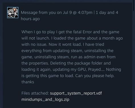 Csgo Will Not Open In Steam Fatal Error Code Here Are The Stupid Responses From Steam Please