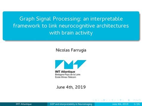 Graph Signal Processing An Interpretable Framework To Link