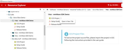 CCS IWR1443 Building The Mmwave Demo For IWR1443 ES3 0 Sensors Forum Sensors TI E2E