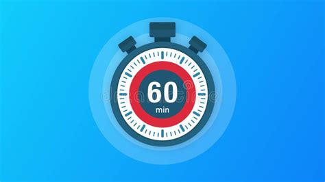 The 30 Minutes Stopwatch Icon Stopwatch Icon In Flat Style Timer On