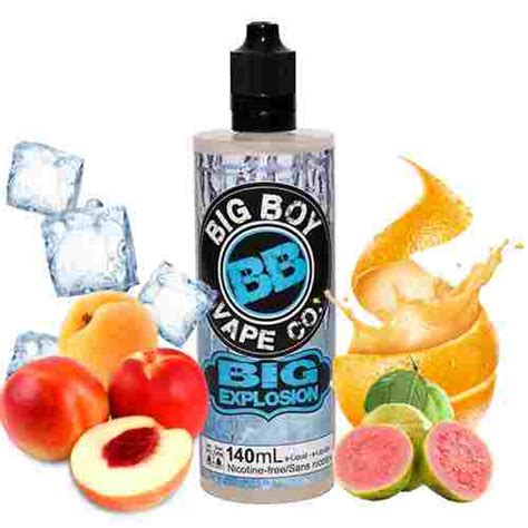 Big Explosion 140ml Big Boy Vape Voopoo Vape Vape Rak