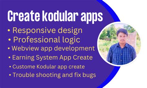 develop a fully functional mobile app kodular and fix bug by biswasit