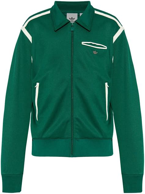 Adidas Premium Track Jacket Green Farfetch Uk