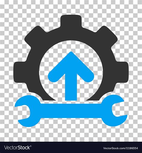 Gear Integration Tools Icon Royalty Free Vector Image