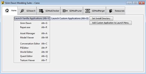 Tool Modding Grim Dawn Modding Suite Utilities And Resources