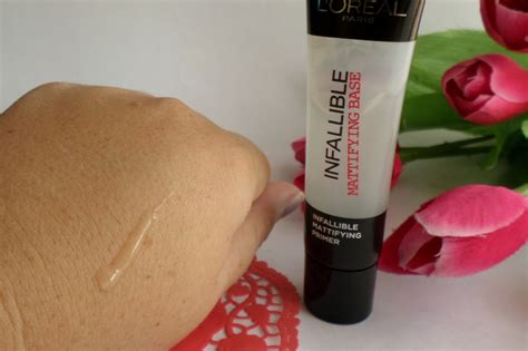 loreal infallible mattifying primer and 24 hour matte foundation review