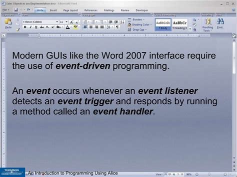 Ch 3 Event Driven Programming Ppt Operating Systems Computer