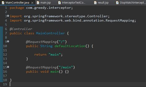 Spring Framework Chap Interceptor