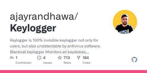 GitHub Ajayrandhawa Keylogger Keylogger Is Invisible Keylogger Not Only For Users But