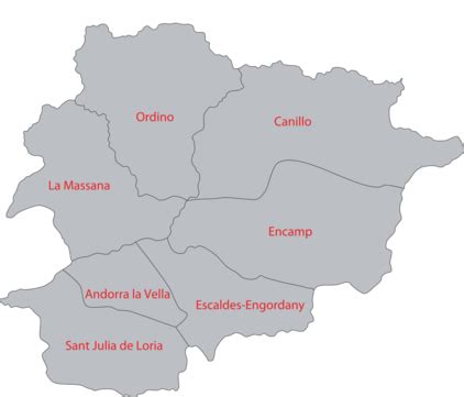 Andorra Map Vector Art Png Images Free Download On Pngtree