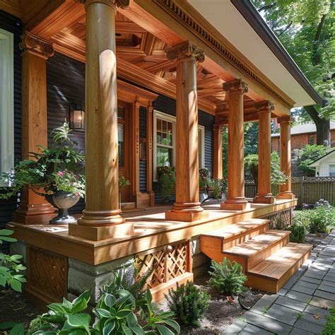 12 Craftsman Front Porch Columns Ideas For A Handmade Touch • 333 Art