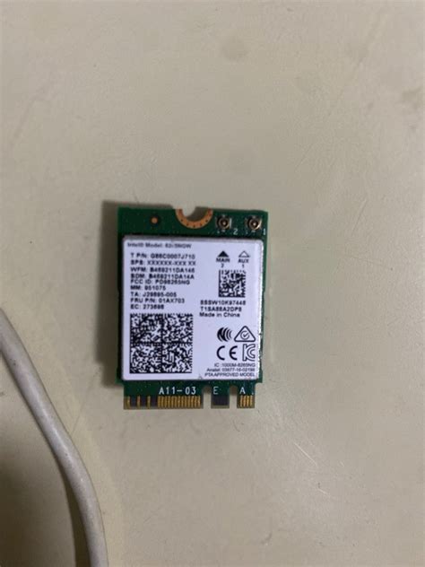 Intel 8265NGW WIFI CARD, Computers & Tech, Parts & Accessories ...