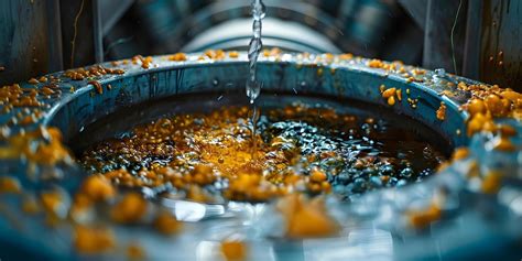 Anaerobic Digester Capturing Bacteria Breaking Down Waste Into Biogas