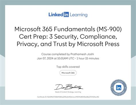course on microsoft 365 fundamentals by microsoft press prathamesh