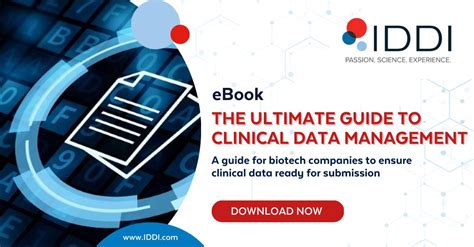 Ebook The Ultimate Guide To Clinical Data Management Iddi Regulatory Statistics And Clinical