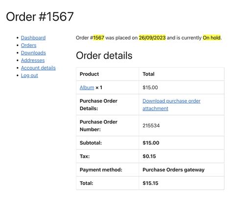 Woocommerce Purchase Orders Wordpress プラグイン 日本語