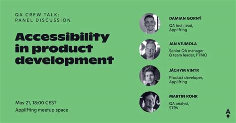 Anna Marie Rybáčková On Linkedin Qa Crew Talk Panel Discussion