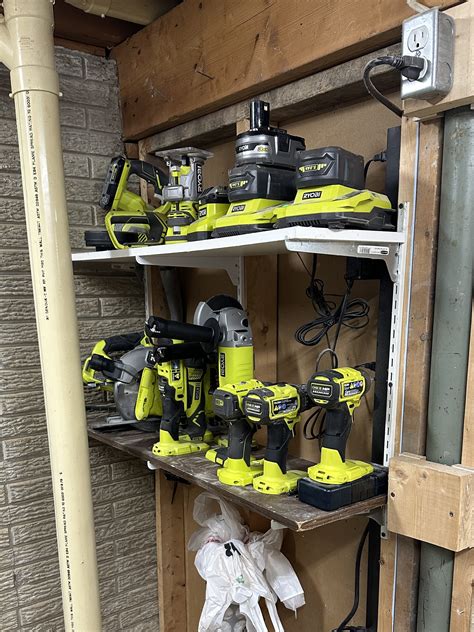 Cordless Power Tool Storage Ideas