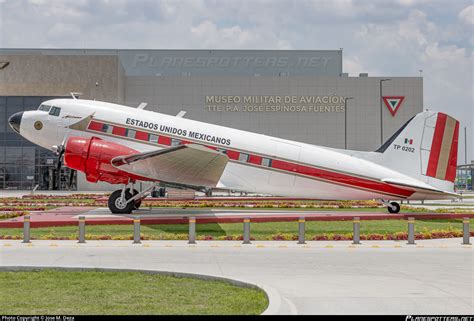 Tp 0202 Fuerza Aérea Mexicana Mexican Air Force Douglas Dc 3c Photo