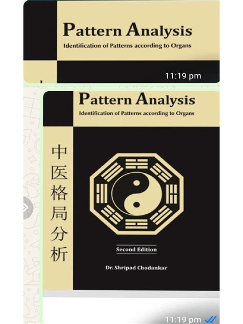 Pattern Analysis Identification Patterns According To Organs 3 Pdf