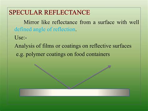 Uv Visible Reflectancespectroscopy And Application Pptx