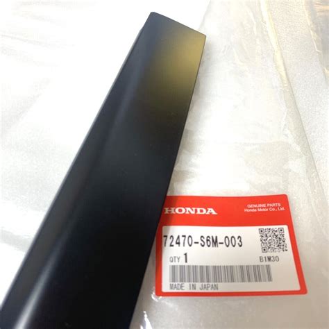 Honda Genuine Acura 02 06 Rsx Door Garnish Trim Pillar Sash Lh And Rh Se Kabuki Motorsjp