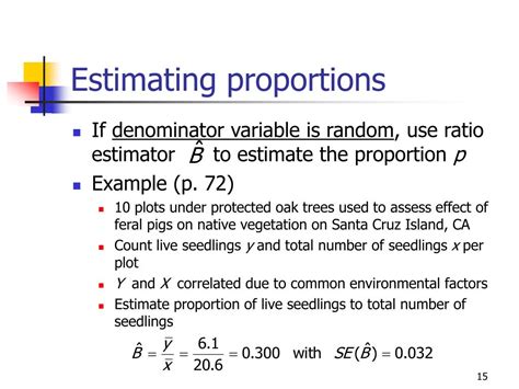 Ppt Ratio Estimation Under Srs Powerpoint Presentation Free Download Id310258