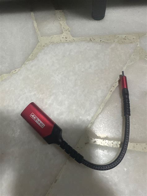 Usb C To Hdmi Female Adapter Computers Tech Parts Accessories Cables Adaptors On Carousell