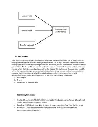 Proposal For A Thesis DOCX